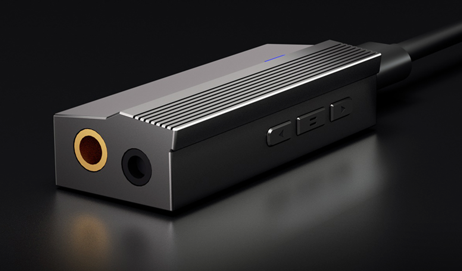 开博尔DA5随身Hi-Fi解码耳放小尾巴，以一体式精工CNC打造散热与性能平衡凤凰网山西_凤凰网